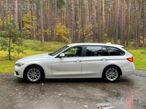 White BMW 320 2016 in Vilnius, with an engine capacity of 2.00 L and mileage of 268 thousand km for 9690 €, photo 15 on AUTOMOTO.COM.LV