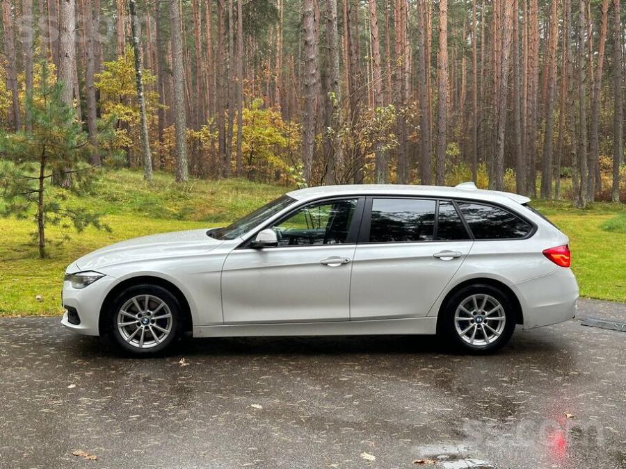 White BMW 320 2016 in Vilnius, with an engine capacity of 2.00 L and mileage of 268 thousand km for 9690 €, photo 15 on AUTOMOTO.COM.LV