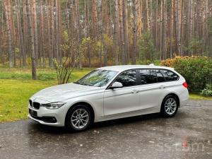 White BMW 320 2016 in Vilnius, with an engine capacity of 2.00 L and mileage of 268 thousand km for 9690 €, photo 16 on AUTOMOTO.COM.LV