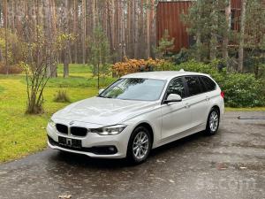 White BMW 320 2016 in Vilnius, with an engine capacity of 2.00 L and mileage of 268 thousand km for 9690 €, photo 18 on AUTOMOTO.COM.LV