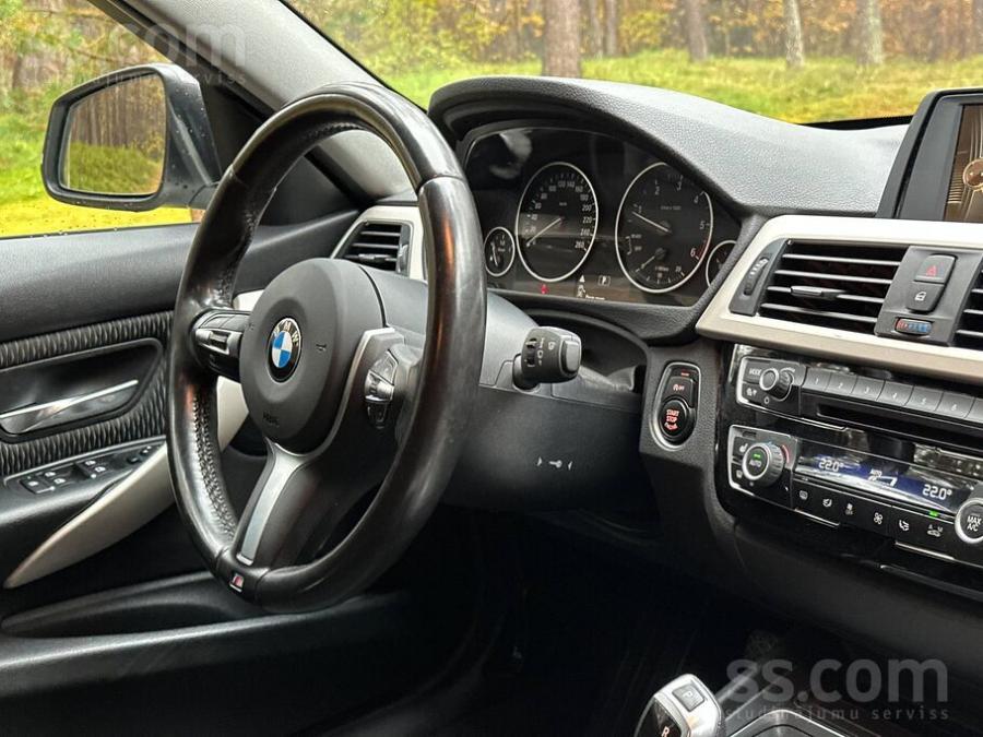 White BMW 320 2016 in Vilnius, with an engine capacity of 2.00 L and mileage of 268 thousand km for 9690 €, photo 27 on AUTOMOTO.COM.LV