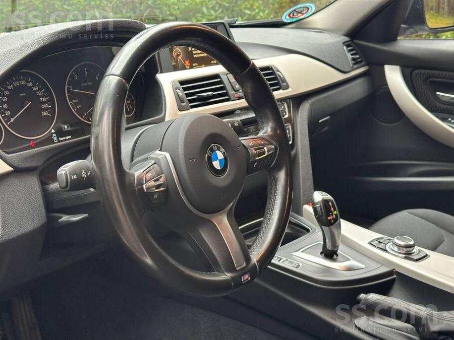 White BMW 320 2016 in Vilnius, with an engine capacity of 2.00 L and mileage of 268 thousand km for 9690 €, photo 32 on AUTOMOTO.COM.LV