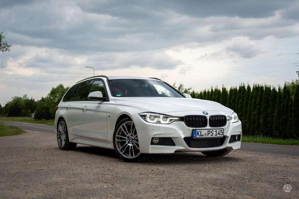 White BMW 320 2016 in Elektrenai, with an engine capacity of 2.00 L and mileage of 293 thousand km for 12350 €, photo 3 on AUTOMOTO.COM.LV
