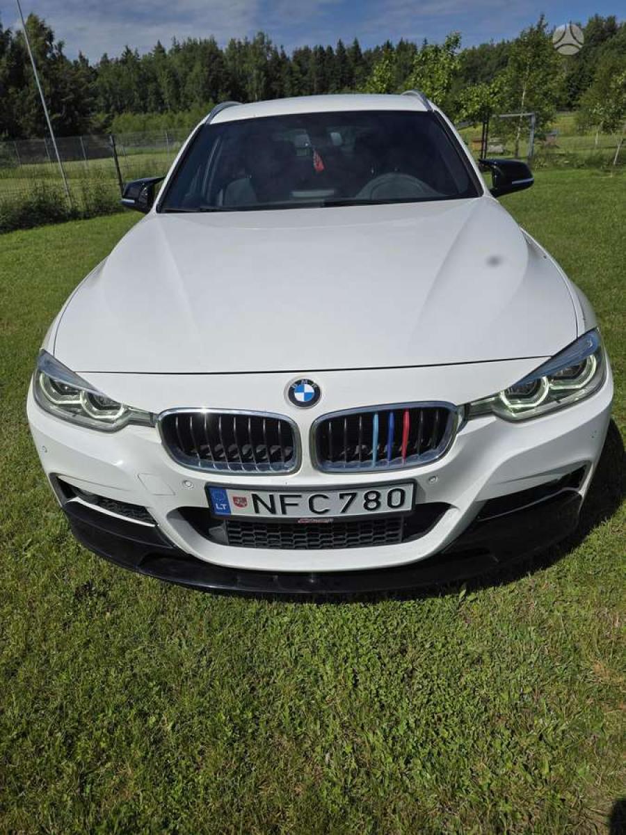 White BMW 320 2016 in Vilnius, with an engine capacity of 2.00 L and mileage of 170 thousand km for 11000 €, photo 1 on AUTOMOTO.COM.LV