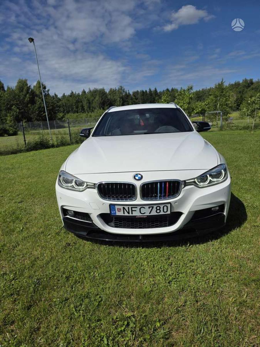 White BMW 320 2016 in Vilnius, with an engine capacity of 2.00 L and mileage of 170 thousand km for 11000 €, photo 3 on AUTOMOTO.COM.LV