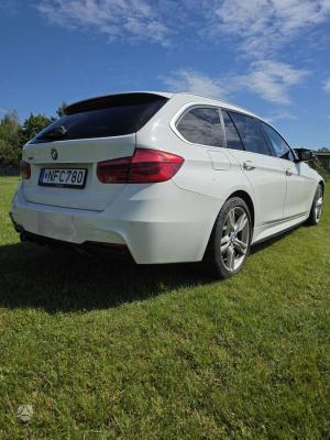 White BMW 320 2016 in Vilnius, with an engine capacity of 2.00 L and mileage of 170 thousand km for 11000 €, photo 8 on AUTOMOTO.COM.LV