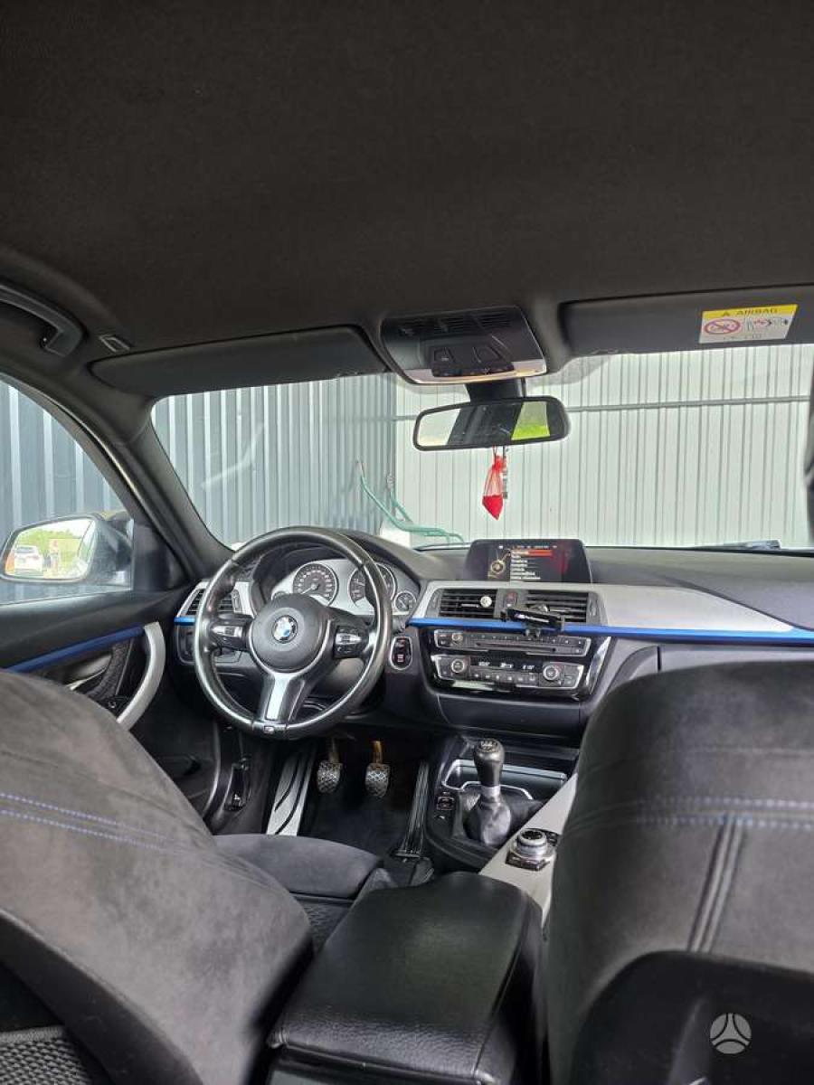 White BMW 320 2016 in Vilnius, with an engine capacity of 2.00 L and mileage of 170 thousand km for 11000 €, photo 17 on AUTOMOTO.COM.LV