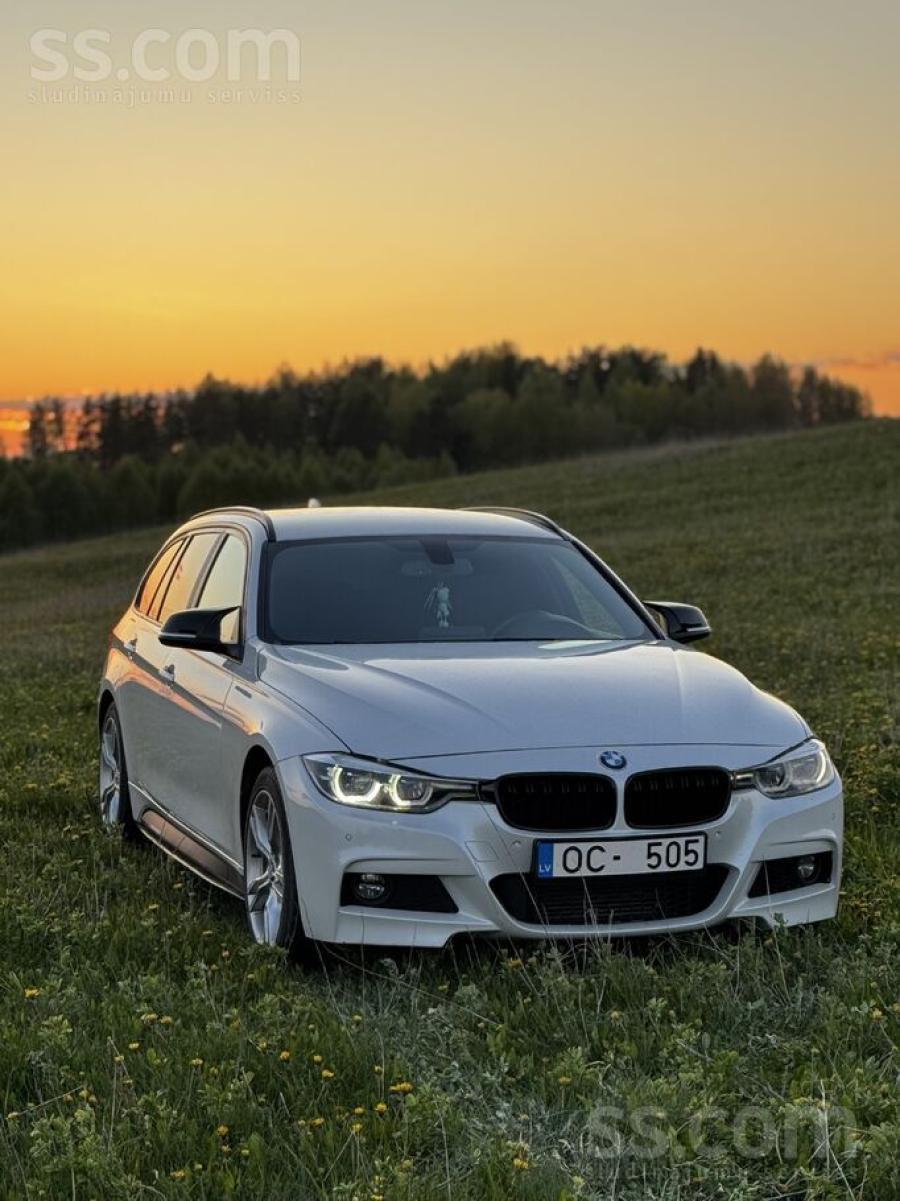 White BMW 320 2016 in Kraslava, with an engine capacity of 2.00 L and mileage of 360 thousand km for 10950 €, photo 1 on AUTOMOTO.COM.LV