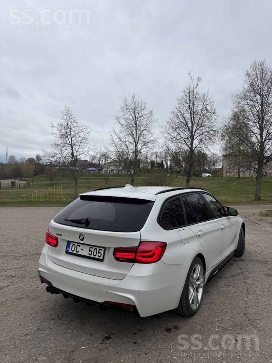 White BMW 320 2016 in Kraslava, with an engine capacity of 2.00 L and mileage of 360 thousand km for 10950 €, photo 4 on AUTOMOTO.COM.LV