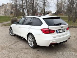 White BMW 320 2016 in Kraslava, with an engine capacity of 2.00 L and mileage of 360 thousand km for 10950 €, photo 7 on AUTOMOTO.COM.LV