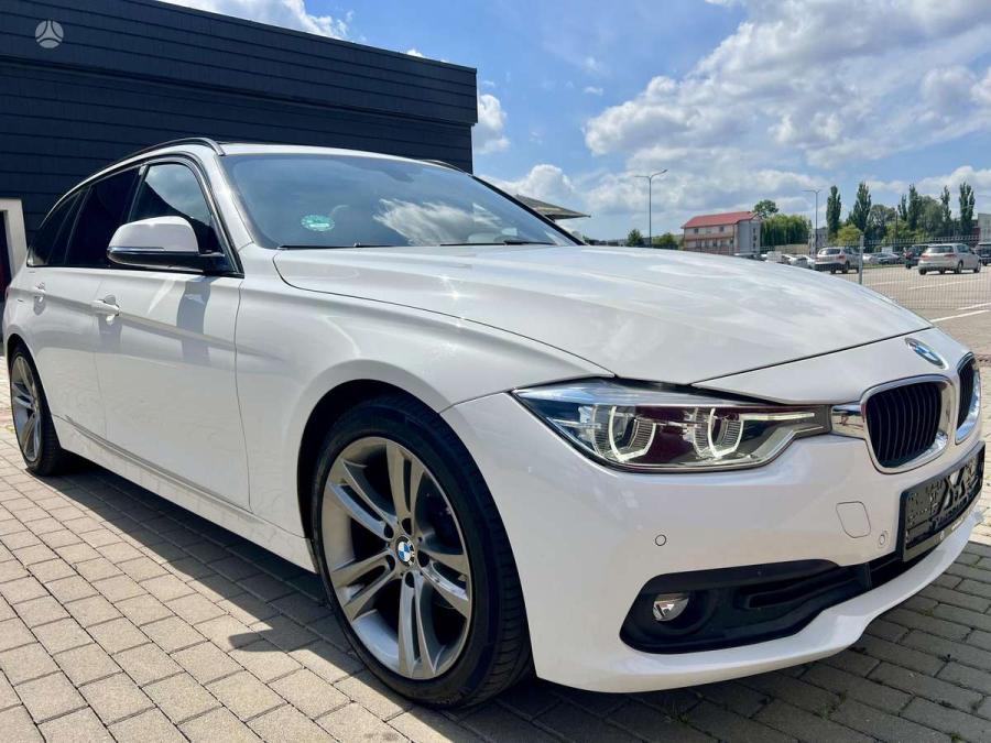 White BMW 320 2016 in Kaunas, with an engine capacity of 2.00 L and mileage of 267 thousand km for 11490 €, photo 6 on AUTOMOTO.COM.LV