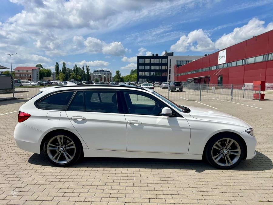 White BMW 320 2016 in Kaunas, with an engine capacity of 2.00 L and mileage of 267 thousand km for 11490 €, photo 7 on AUTOMOTO.COM.LV