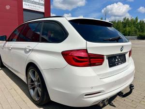 White BMW 320 2016 in Kaunas, with an engine capacity of 2.00 L and mileage of 267 thousand km for 11490 €, photo 9 on AUTOMOTO.COM.LV