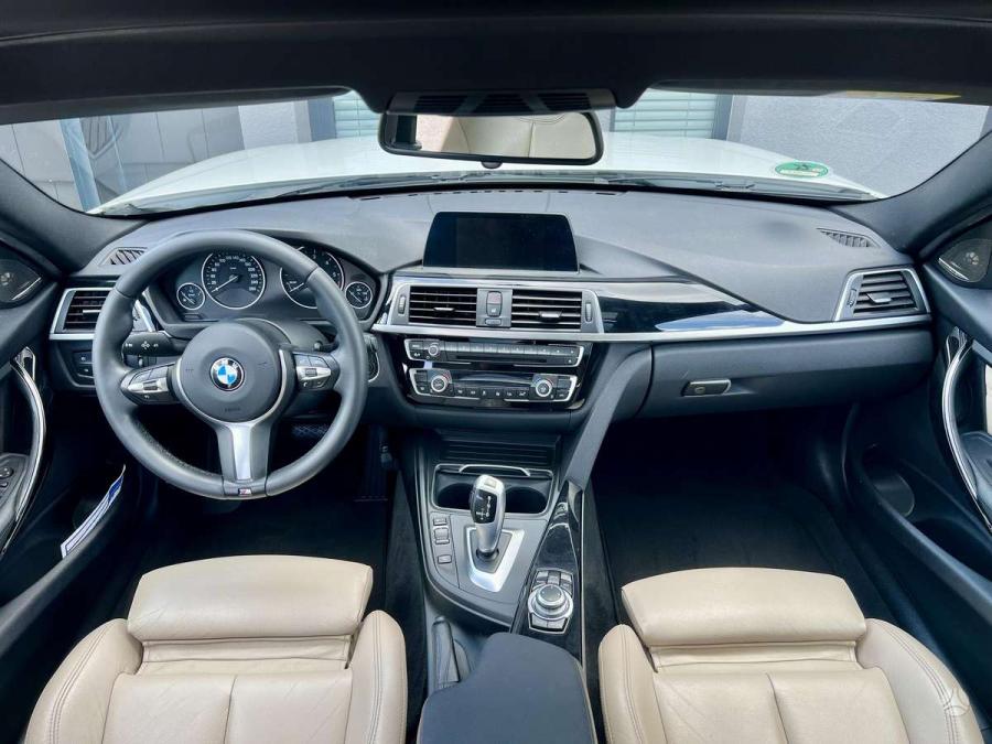 White BMW 320 2016 in Kaunas, with an engine capacity of 2.00 L and mileage of 267 thousand km for 11490 €, photo 14 on AUTOMOTO.COM.LV