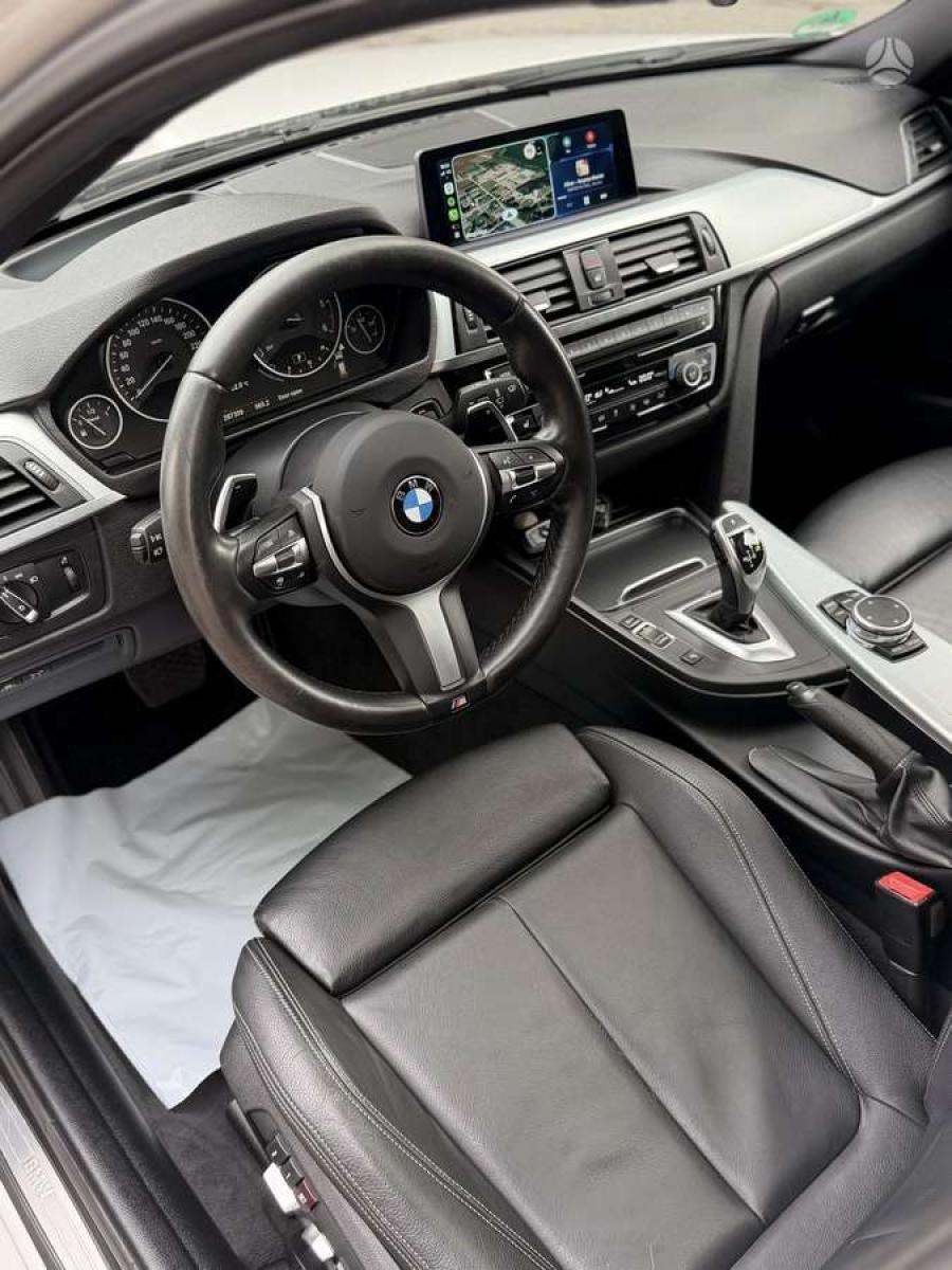 White BMW 320 2016 in Vilkaviskis, with an engine capacity of 2.00 L and mileage of 287 thousand km for 13800 €, photo 27 on AUTOMOTO.COM.LV