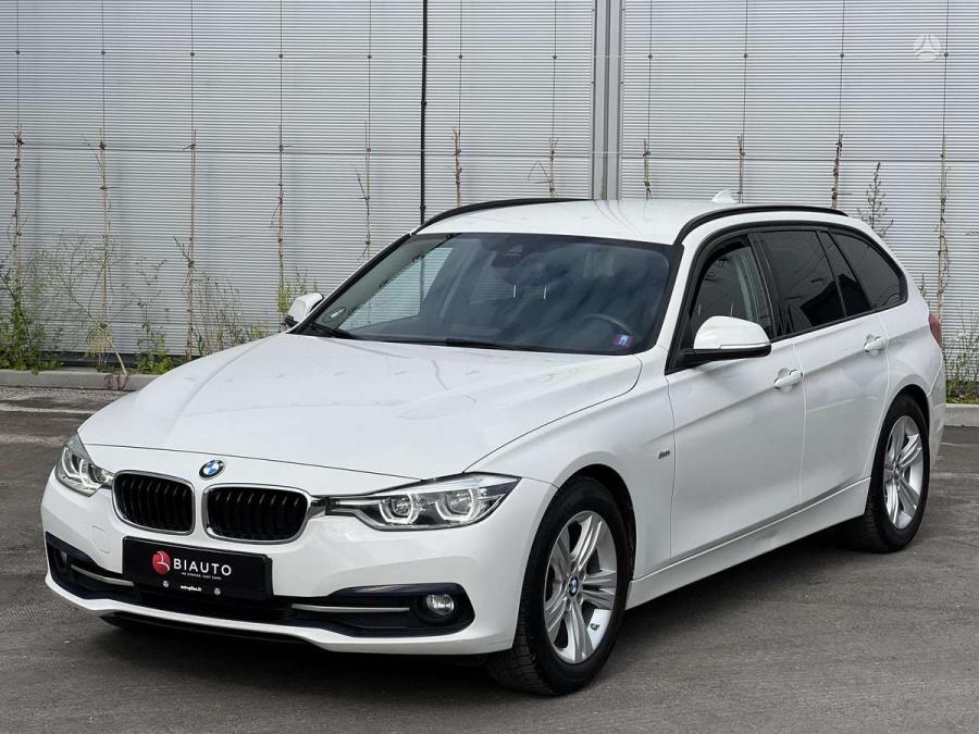 White BMW 320 2016 in Utena, with an engine capacity of 2.00 L and mileage of 281 thousand km for 9350 €, photo 4 on AUTOMOTO.COM.LV