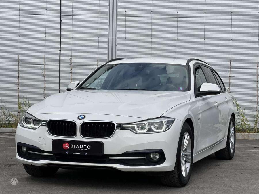White BMW 320 2016 in Utena, with an engine capacity of 2.00 L and mileage of 281 thousand km for 9350 €, photo 6 on AUTOMOTO.COM.LV