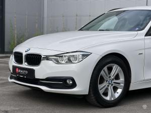 White BMW 320 2016 in Utena, with an engine capacity of 2.00 L and mileage of 281 thousand km for 9350 €, photo 9 on AUTOMOTO.COM.LV