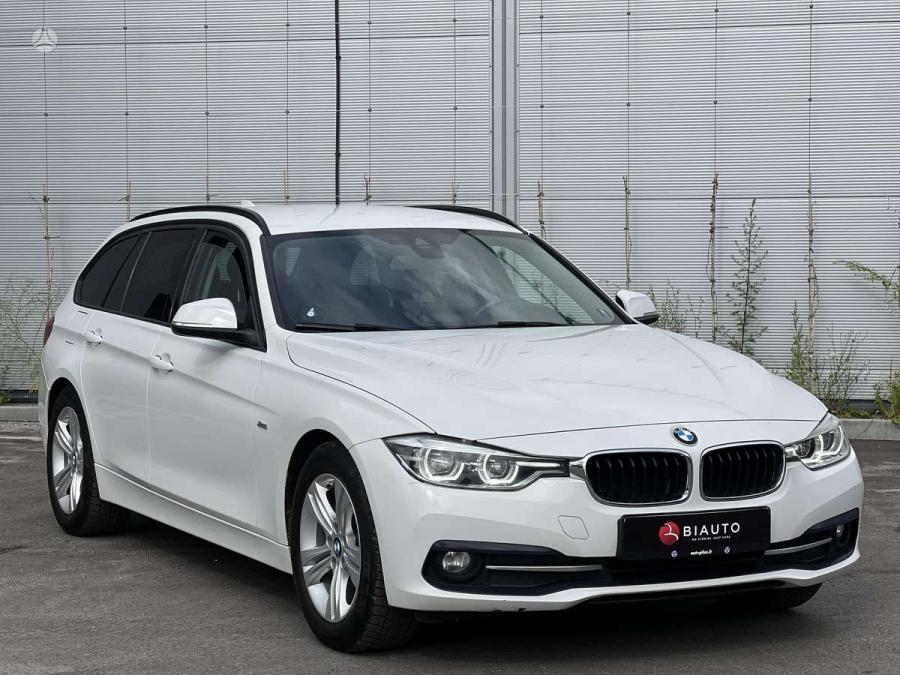 White BMW 320 2016 in Utena, with an engine capacity of 2.00 L and mileage of 281 thousand km for 9350 €, photo 10 on AUTOMOTO.COM.LV