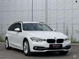 White BMW 320 2016 in Utena, with an engine capacity of 2.00 L and mileage of 281 thousand km for 9350 €, photo 13 on AUTOMOTO.COM.LV