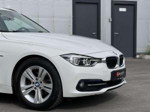 White BMW 320 2016 in Utena, with an engine capacity of 2.00 L and mileage of 281 thousand km for 9350 €, photo 14 on AUTOMOTO.COM.LV