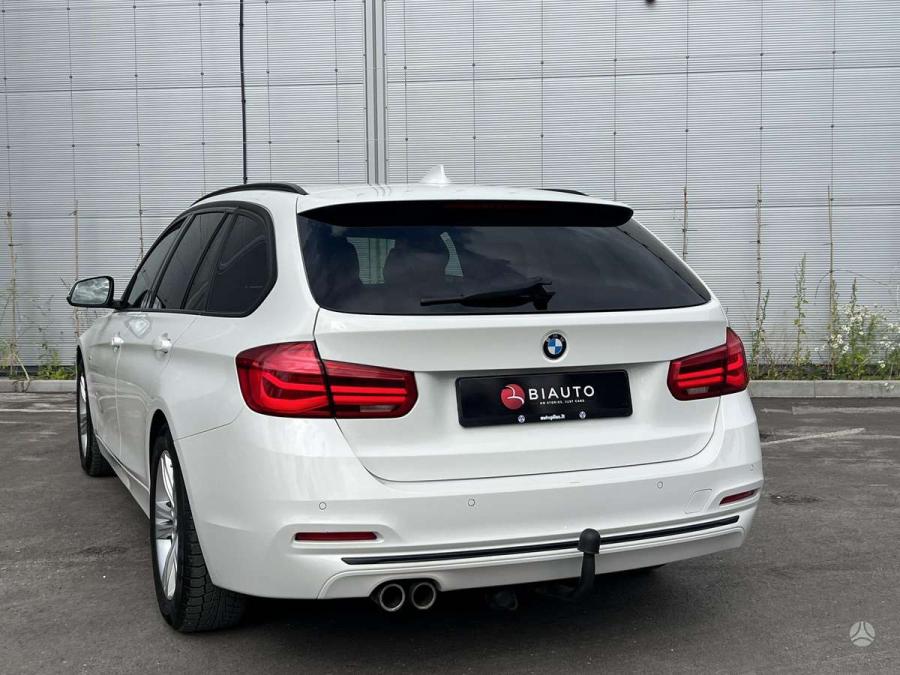 White BMW 320 2016 in Utena, with an engine capacity of 2.00 L and mileage of 281 thousand km for 9350 €, photo 17 on AUTOMOTO.COM.LV
