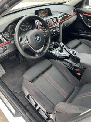 White BMW 320 2016 in Utena, with an engine capacity of 2.00 L and mileage of 281 thousand km for 9350 €, photo 28 on AUTOMOTO.COM.LV