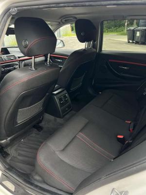 White BMW 320 2016 in Utena, with an engine capacity of 2.00 L and mileage of 281 thousand km for 9350 €, photo 32 on AUTOMOTO.COM.LV