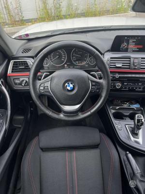 White BMW 320 2016 in Utena, with an engine capacity of 2.00 L and mileage of 281 thousand km for 9350 €, photo 39 on AUTOMOTO.COM.LV