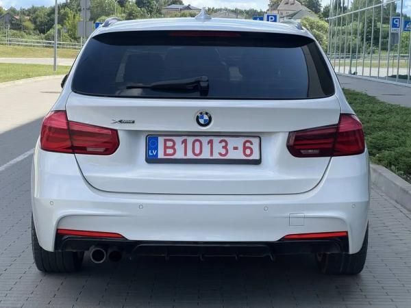 White BMW 320 2016 in Rezekne, with an engine capacity of 2.00 L and mileage of 364 thousand km for 10990 €, photo 8 on AUTOMOTO.COM.LV