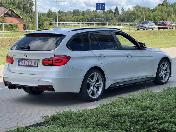 White BMW 320 2016 in Rezekne, with an engine capacity of 2.00 L and mileage of 364 thousand km for 10990 €, photo 9 on AUTOMOTO.COM.LV
