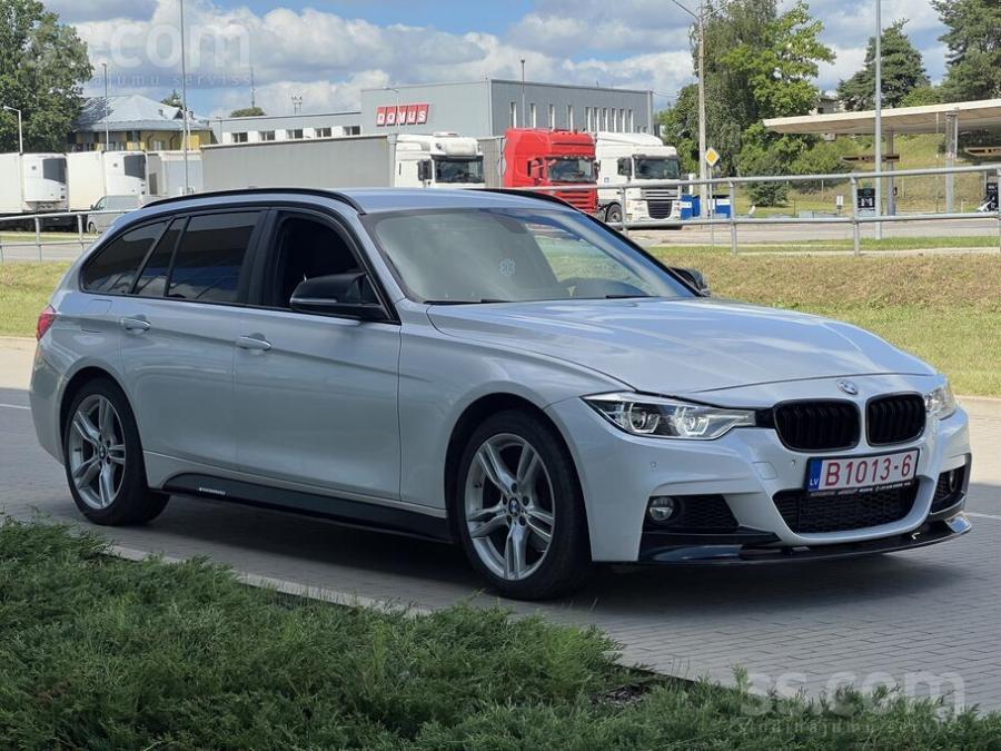 White BMW 320 2016 in Rezekne, with an engine capacity of 2.00 L and mileage of 364 thousand km for 10990 €, photo 4 on AUTOMOTO.COM.LV