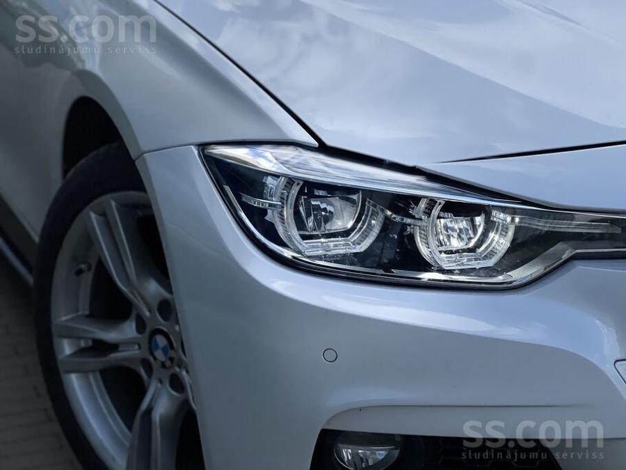 White BMW 320 2016 in Rezekne, with an engine capacity of 2.00 L and mileage of 364 thousand km for 10990 €, photo 12 on AUTOMOTO.COM.LV