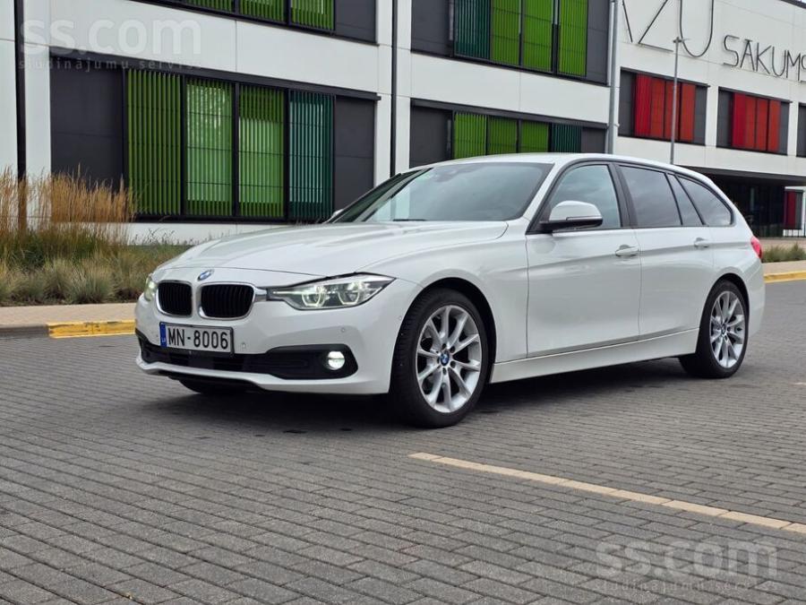White BMW 320 2016 in Riga, with an engine capacity of 2.00 L and mileage of 300 thousand km for 9900 €, photo 1 on AUTOMOTO.COM.LV