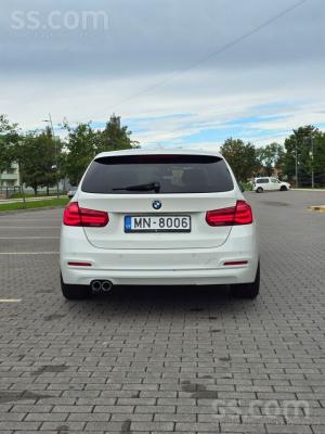 White BMW 320 2016 in Riga, with an engine capacity of 2.00 L and mileage of 300 thousand km for 9900 €, photo 8 on AUTOMOTO.COM.LV