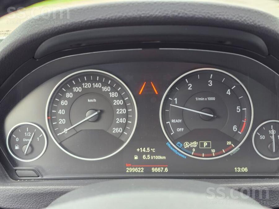 White BMW 320 2016 in Riga, with an engine capacity of 2.00 L and mileage of 300 thousand km for 9900 €, photo 18 on AUTOMOTO.COM.LV