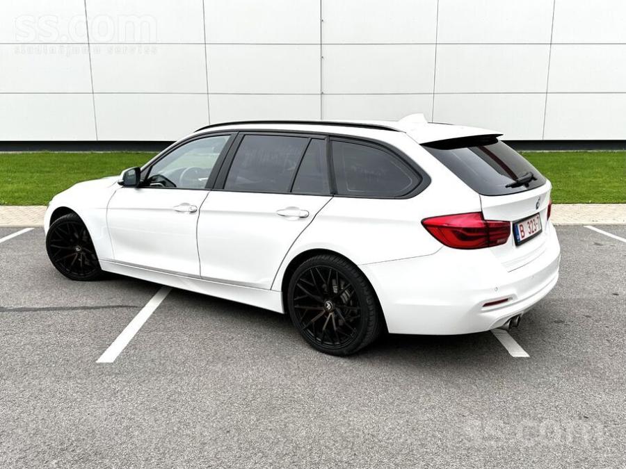 White BMW 320 2016 in Riga, with an engine capacity of 2.00 L and mileage of 270 thousand km for 9700 €, photo 5 on AUTOMOTO.COM.LV