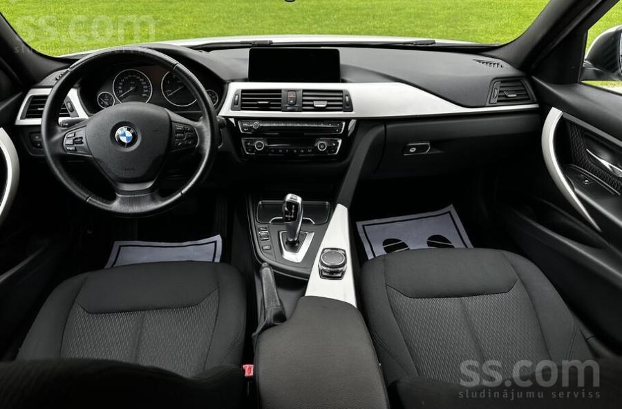 White BMW 320 2016 in Riga, with an engine capacity of 2.00 L and mileage of 270 thousand km for 9700 €, photo 12 on AUTOMOTO.COM.LV