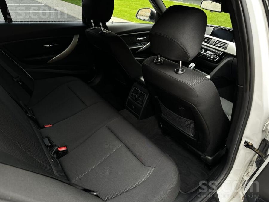 White BMW 320 2016 in Riga, with an engine capacity of 2.00 L and mileage of 270 thousand km for 9700 €, photo 15 on AUTOMOTO.COM.LV