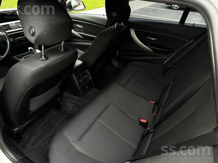 White BMW 320 2016 in Riga, with an engine capacity of 2.00 L and mileage of 270 thousand km for 9700 €, photo 16 on AUTOMOTO.COM.LV