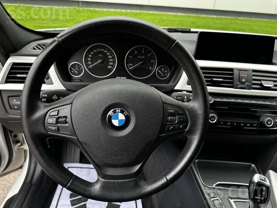 White BMW 320 2016 in Riga, with an engine capacity of 2.00 L and mileage of 270 thousand km for 9700 €, photo 18 on AUTOMOTO.COM.LV