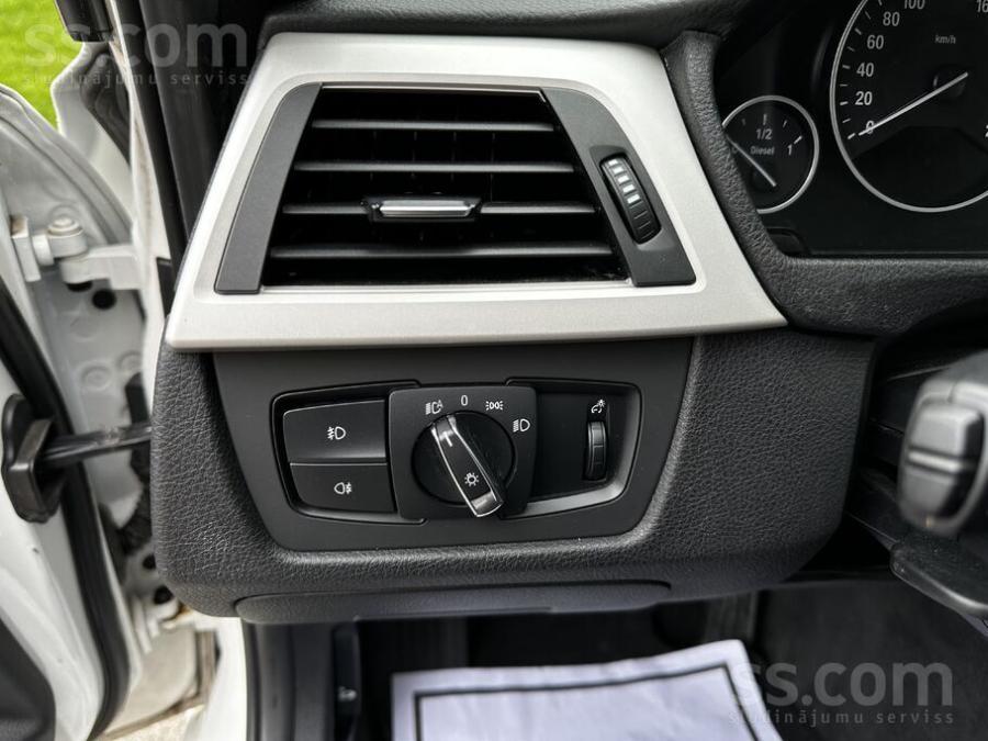 White BMW 320 2016 in Riga, with an engine capacity of 2.00 L and mileage of 270 thousand km for 9700 €, photo 20 on AUTOMOTO.COM.LV
