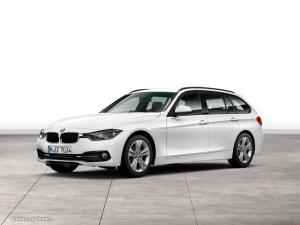 White BMW 320 2017 in Kaunas, with an engine capacity of 2.00 L and mileage of 61 thousand km for 24409 €, photo 2 on AUTOMOTO.COM.LV