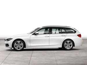 White BMW 320 2017 in Kaunas, with an engine capacity of 2.00 L and mileage of 61 thousand km for 24409 €, photo 6 on AUTOMOTO.COM.LV