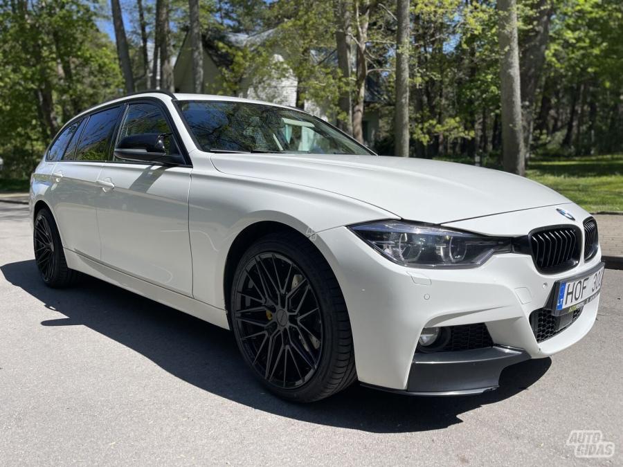 White BMW 320 2017 in Palanga, with an engine capacity of 2.00 L and mileage of 120 thousand km for 13800 €, photo 1 on AUTOMOTO.COM.LV