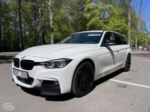 White BMW 320 2017 in Palanga, with an engine capacity of 2.00 L and mileage of 120 thousand km for 13800 €, photo 4 on AUTOMOTO.COM.LV