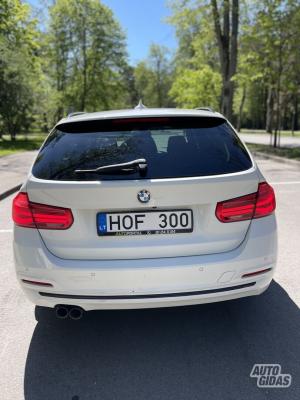 White BMW 320 2017 in Palanga, with an engine capacity of 2.00 L and mileage of 120 thousand km for 13800 €, photo 7 on AUTOMOTO.COM.LV