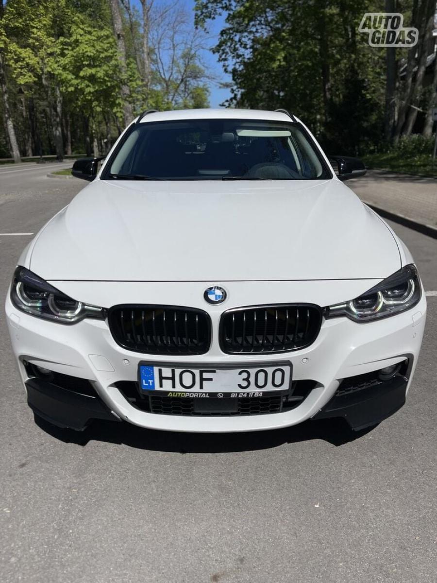 White BMW 320 2017 in Palanga, with an engine capacity of 2.00 L and mileage of 120 thousand km for 13800 €, photo 8 on AUTOMOTO.COM.LV