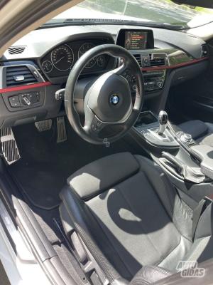 White BMW 320 2017 in Palanga, with an engine capacity of 2.00 L and mileage of 120 thousand km for 13800 €, photo 17 on AUTOMOTO.COM.LV