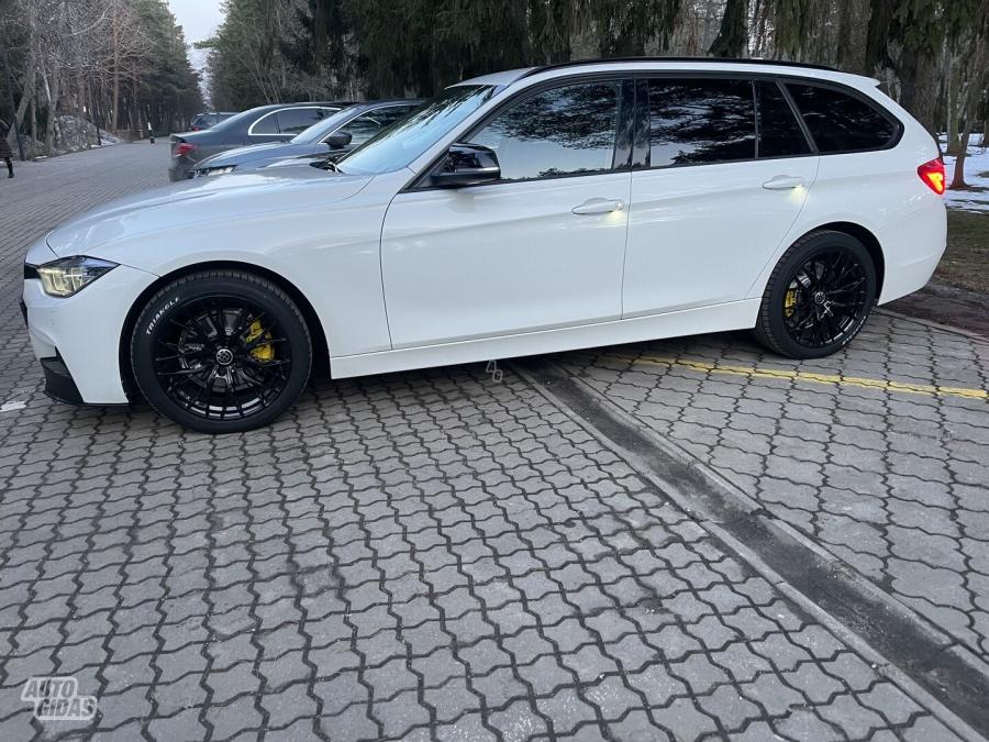 White BMW 320 2017 in Palanga, with an engine capacity of 2.00 L and mileage of 120 thousand km for 13800 €, photo 24 on AUTOMOTO.COM.LV